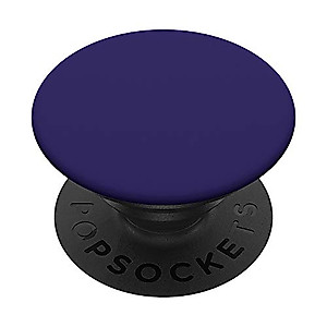 Simple Solid Color Chic Indigo Blue Design PopSockets Swappable PopGrip