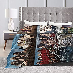 Pretty Little Liars Throw Blanket Ultra Soft Flannel Blanket Cozy Soft Air Conditioner Blankets 50"x40"