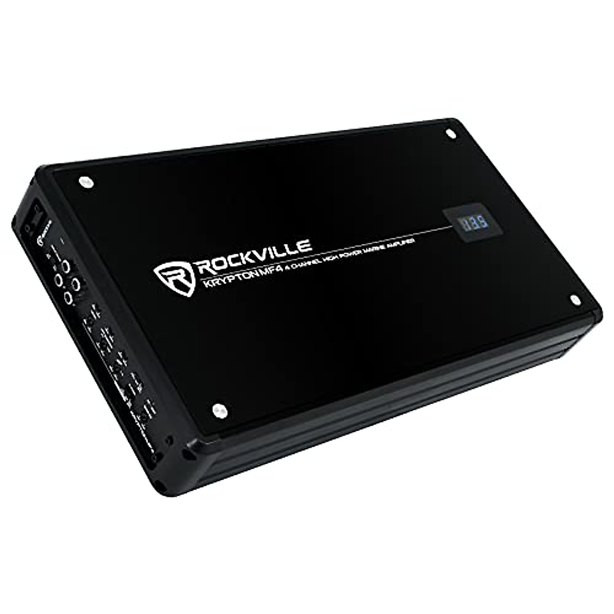Rockville Krypton MF4 2400w Peak / 600w RMS 4 Channel Marine Amplifier Boat Amp