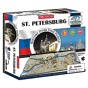 4D Cityscape St. Petersburg, Russia Puzzle
