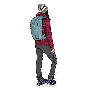 Osprey Glade 12L Ski and Snowboard Backpack with Hydraulics Water Reservoir, Celestine Blue