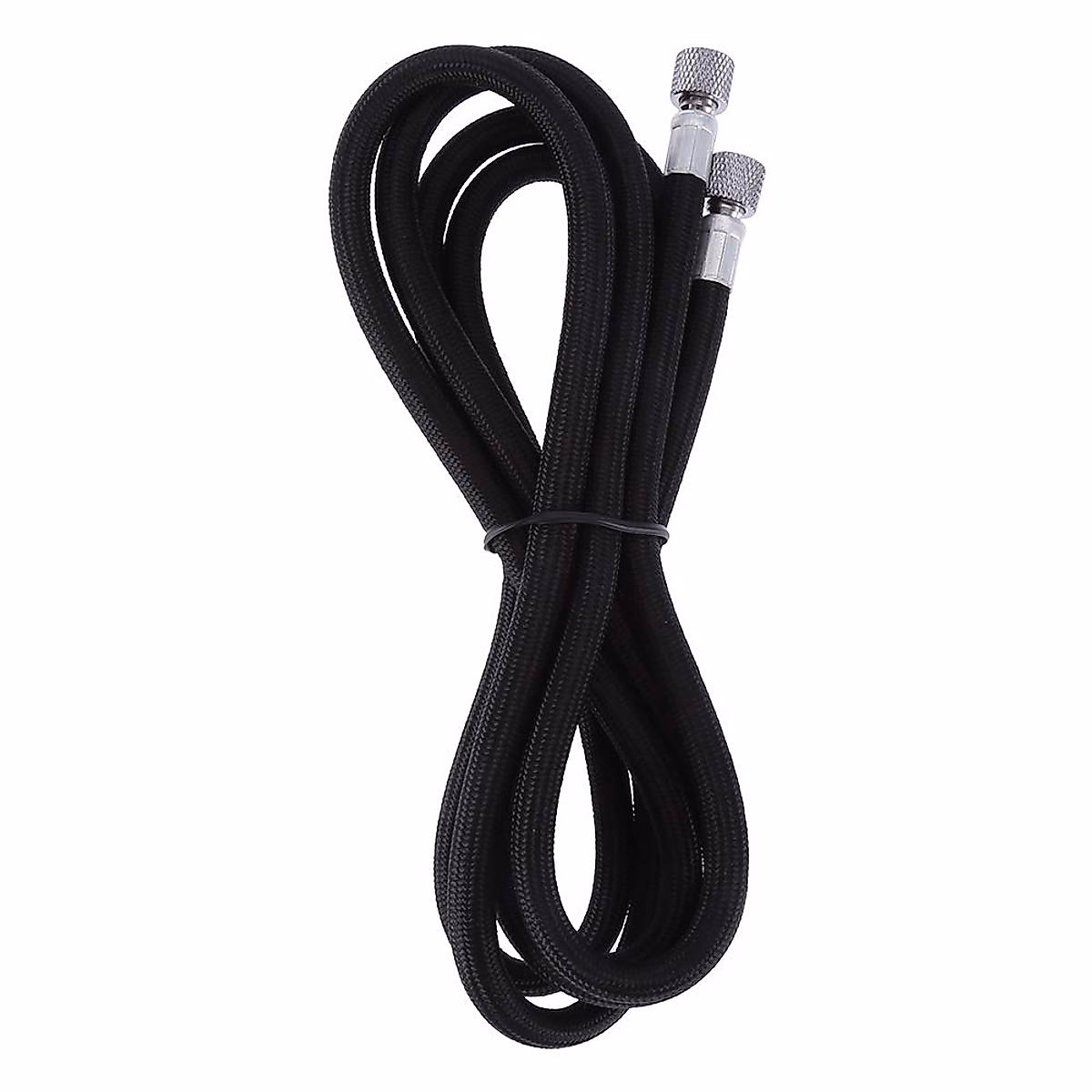 Shexton EVA Braided Airbrush Hose, 5.9ft, 1/8"-1/4" Adapters, BSP Fittings for Air Compressor Connection