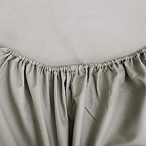 NHNHN Fitted Sheet-Deep Pockets-Soft Microfiber-Easy Care-Shrinkage and Fade Resistant-Fitted Sheets Full Size for Girl Woman Teens Kids-Only 1 Fitted Sheet(Full,Light Grey)