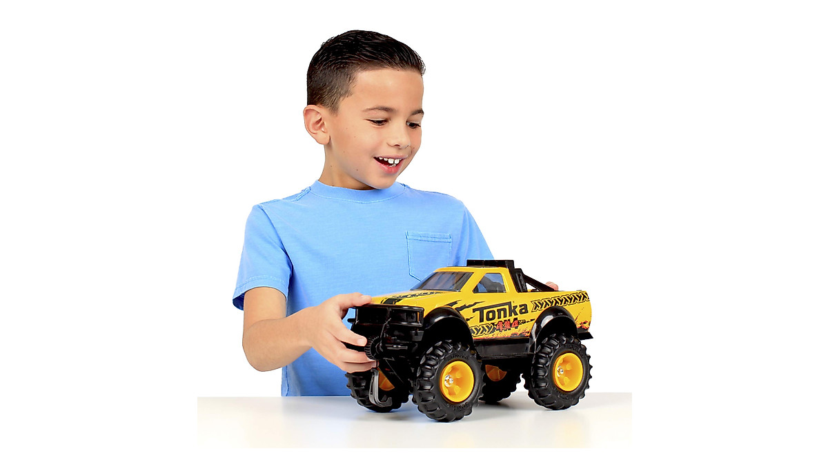 Tonka Steel Classics 4x4 Pickup Truck - Durable & Fun