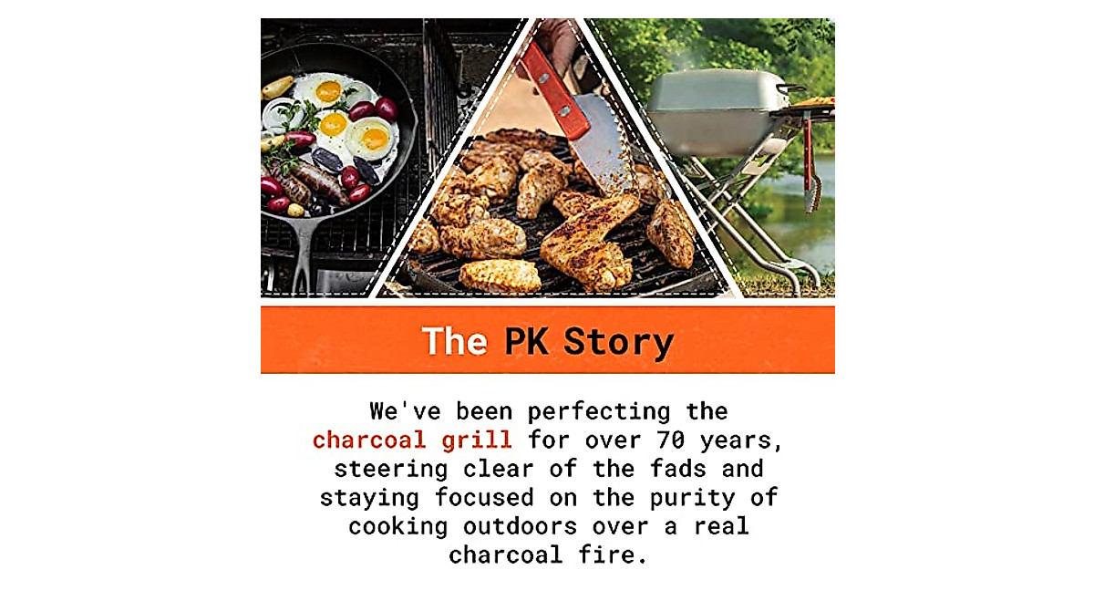 PK Grills PK 360: Portable Charcoal BBQ Grill & Smoker