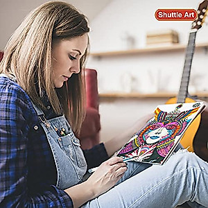 Shuttle Art 240 Pack Gel Pens, 2 Sets of 120 Colors Gel Pens for Adults Coloring Books Drawing Doodling Crafts Scrapbooking Journaling