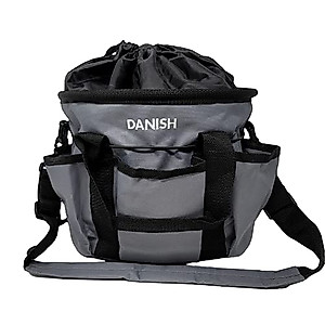 Premium Horse Grey Grooming Kit | 9 Piece Durable Hair groomer Brush Set