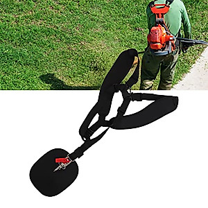 Zerodis Trimmer Shoulder Strap, Lightweight Lawn Mower Strap Good Heat Dissipation for Garden Power Tools