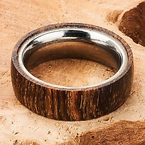 WoodRiver Comfort Ring Core - 64AL-4V Titanium - 6mm, Size 8