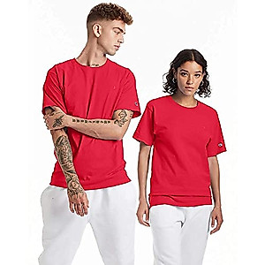 Champion Mens Classic T-shirt, Everyday Tee For Men, Comfortable Soft (Reg. Or Big & Tall), Maroon, X-Large US
