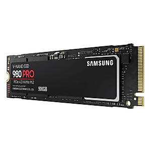 SAMSUNG 980 PRO 500GB PCIe 4.0 NVMe M.2 SSD V NAND Technology MZ V8P500BW