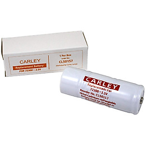 Carley Lamps 3 72300 Replacement for Welch Allyn 72300 Batteries 3.5V