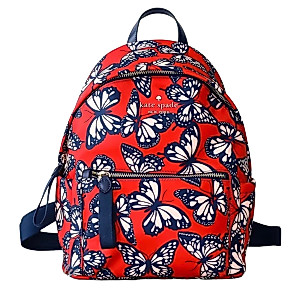 Kate Spade Chelsea The Little Better Butterfly Toss Printed Medium Backpack