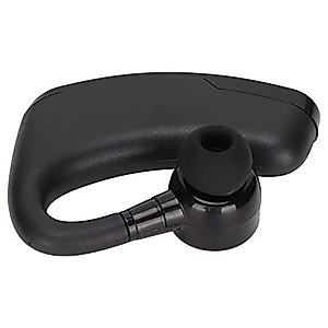 Single Ear Bluetooth Headset, Stylish Sports Earbuds V9 Wireless Noise Cancelling 180° Adjustable Headset Ear Hook Earphone Phone Headset for Driving Sports Business Earphone