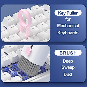 LA BARFUMERIE Electronics Cleaner Kit. Keyboard Brush, Airpod Cleaning Tool, Phone Screen Cleaner. for Computers, MacBooks, Laptops, Airpods Pro, Headphones.