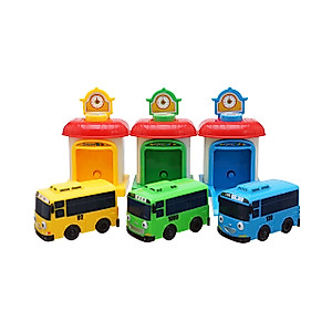 Tayo Rogi Lani Shooting-Car Station - The Little Bus Tayo Friends Toy Car