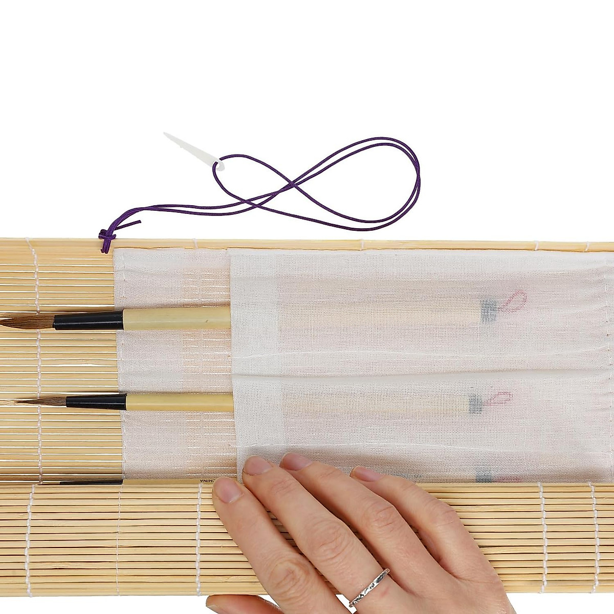 Art Advantage Brush Rollup Bamboo