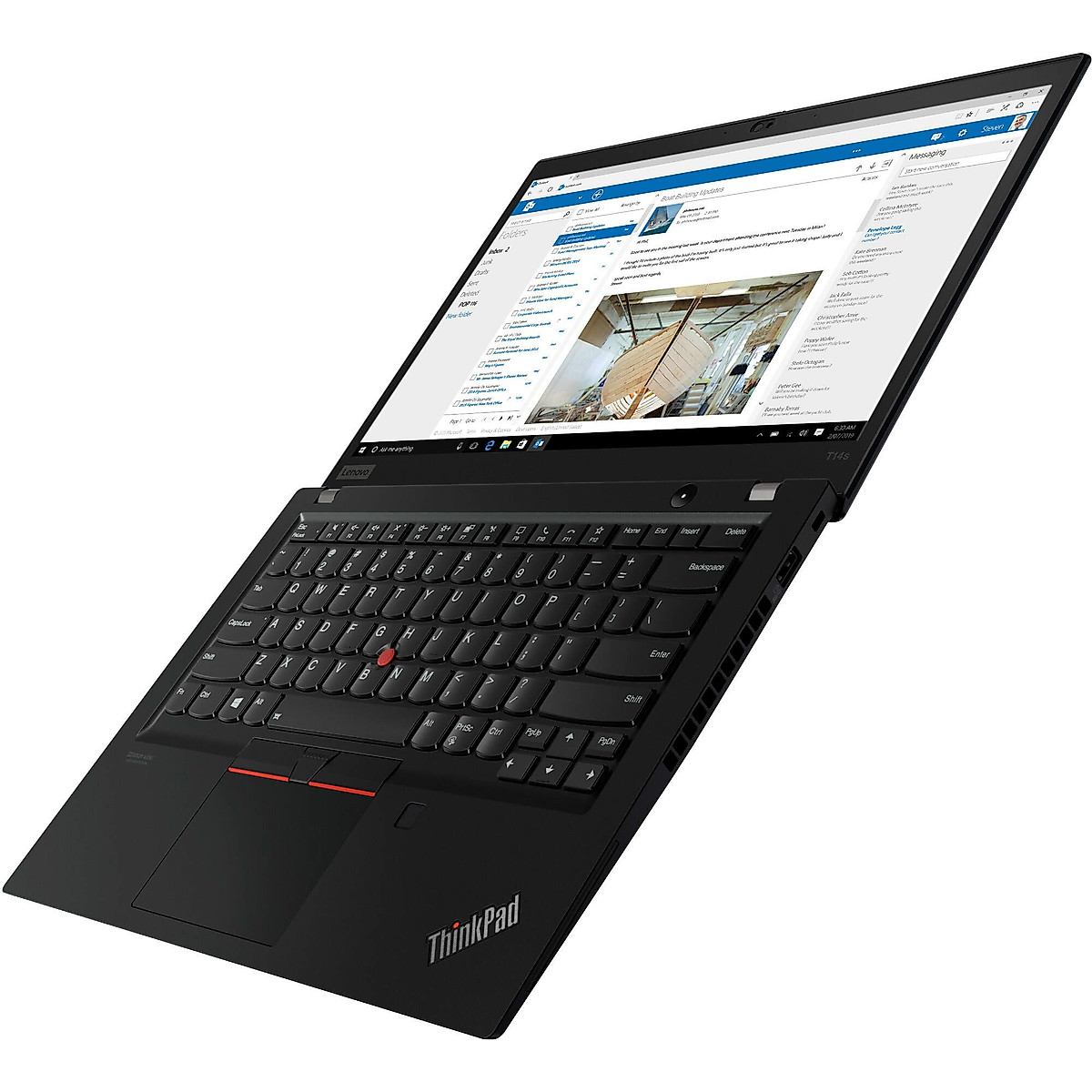 Lenovo ThinkPad T14s Gen 1 20T0002EUS 14" Touchscreen Notebook - 1920 x 1080 - Core i5 i5-10310U - 8 GB RAM - 256 GB SSD - Windows 10 Pro 64-bit - Intel UHD Graphics
