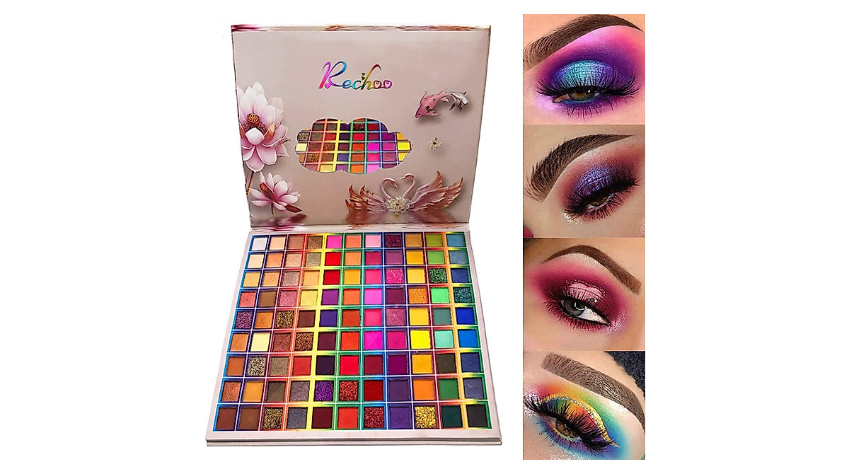 Rechoo 99 Colors Rainbow Eyeshadow Palette - Long Lasting