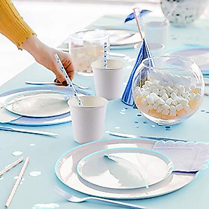 Turbo Bee 300Pack 4oz Disposable Paper Cups,Hot/Cold Beverage Drinking Cup，Small Paper Cups for Bathroom and Mouthwash