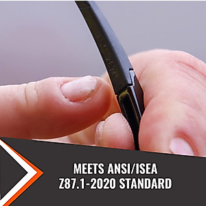 Malta Dynamics APEX Safety Glasses, ANSI/ISEA Z87.1, 12 Pair, Tinted