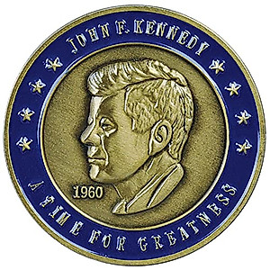 MEDALS OF AMERICA EST. 1976 President Kennedy Challenge Coin
