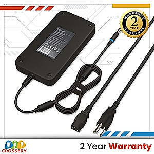 Dell 240W AC Adapter for Alienware Laptop Charger 240W Dell 180W Power Supply Adapter for Dell G3 G5 G7 G15 240W Charger Alienware M15 M17 M17x x51 Dell Alienware 17 15 13 R1 R2 R3 R4 R5 Charging Cord