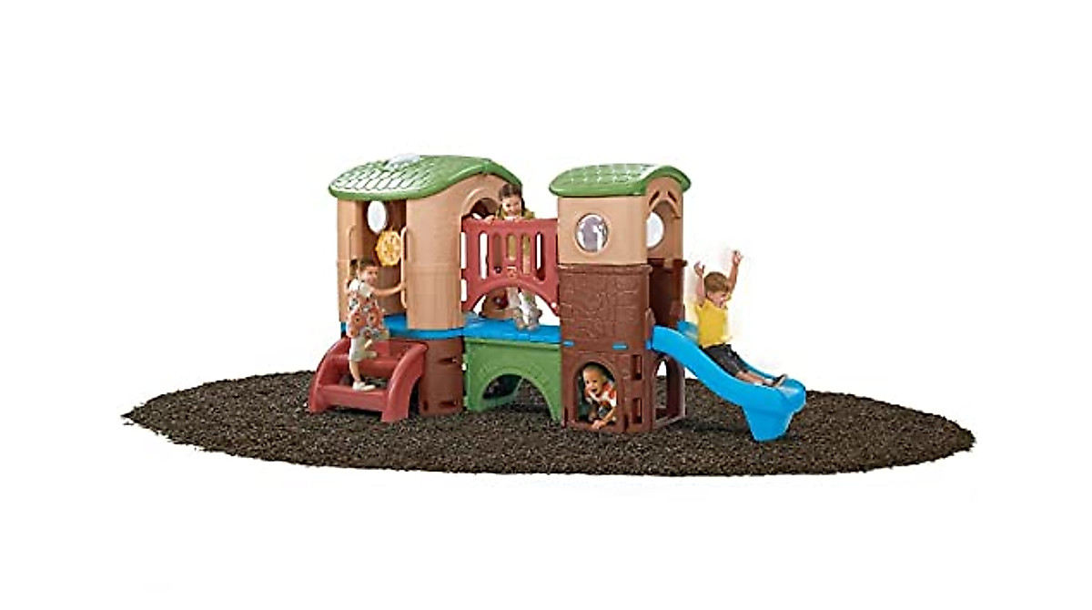 Step2 Clubhouse Climber Playset - Toddler Outdoor Gym with Slides