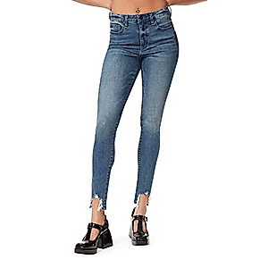 Circus NY Women's High Rise Skinny Jean, Starstruck-Frayed Hem