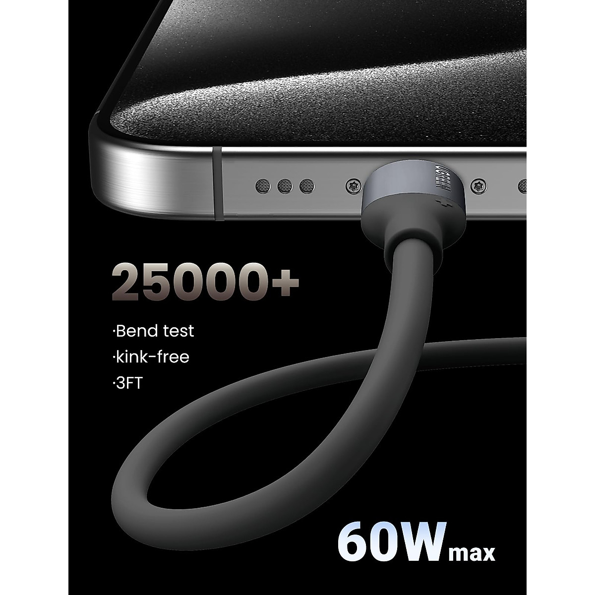 UGREEN Nexode 30W USB C Charger with 60W USB C Cable, iPhone 15 Charger Foldable GaN PPS Compact Fast Wall Charger Block for iPhone 15/14, Galaxy S24 Ultra/S23, Pixel 8 Pro, MacBook Air, iPad Pro