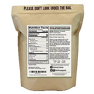 Anthony's Allulose Sweetener, 2 lb, Batch Tested Gluten Free, Keto Friendly Sugar Alternative, Zero Net Carb, Low Calorie