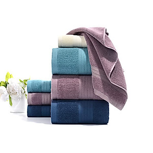 4-Pack Ultra Absorbent & Soft Cotton Hand Towels(14x29inch) for Bath, Hand, Face, Gym and Spa