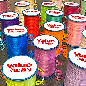 Value Ribbon Crimped 3/16" X 500 YD Birthday Decorations Curling Ribbon for Gift Wrapping, Royal Blue Ribbons for Crafts, Art Supplies and Birthday Gifts for Women and Men