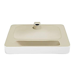 Swiss Madison Well Made Forever SM-VS202 Carré Vessel Sink, Glossy White