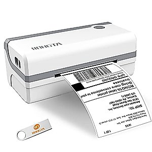 Rongta Label Printer,Thermal Shipping Label Printer,4x6 Shipping Label Printer for Small Business, Supports Amazon,UPS, FedEx,UPS, Etsy,Shopify Etc,Compatible with Windows & Mac OS(RP420)