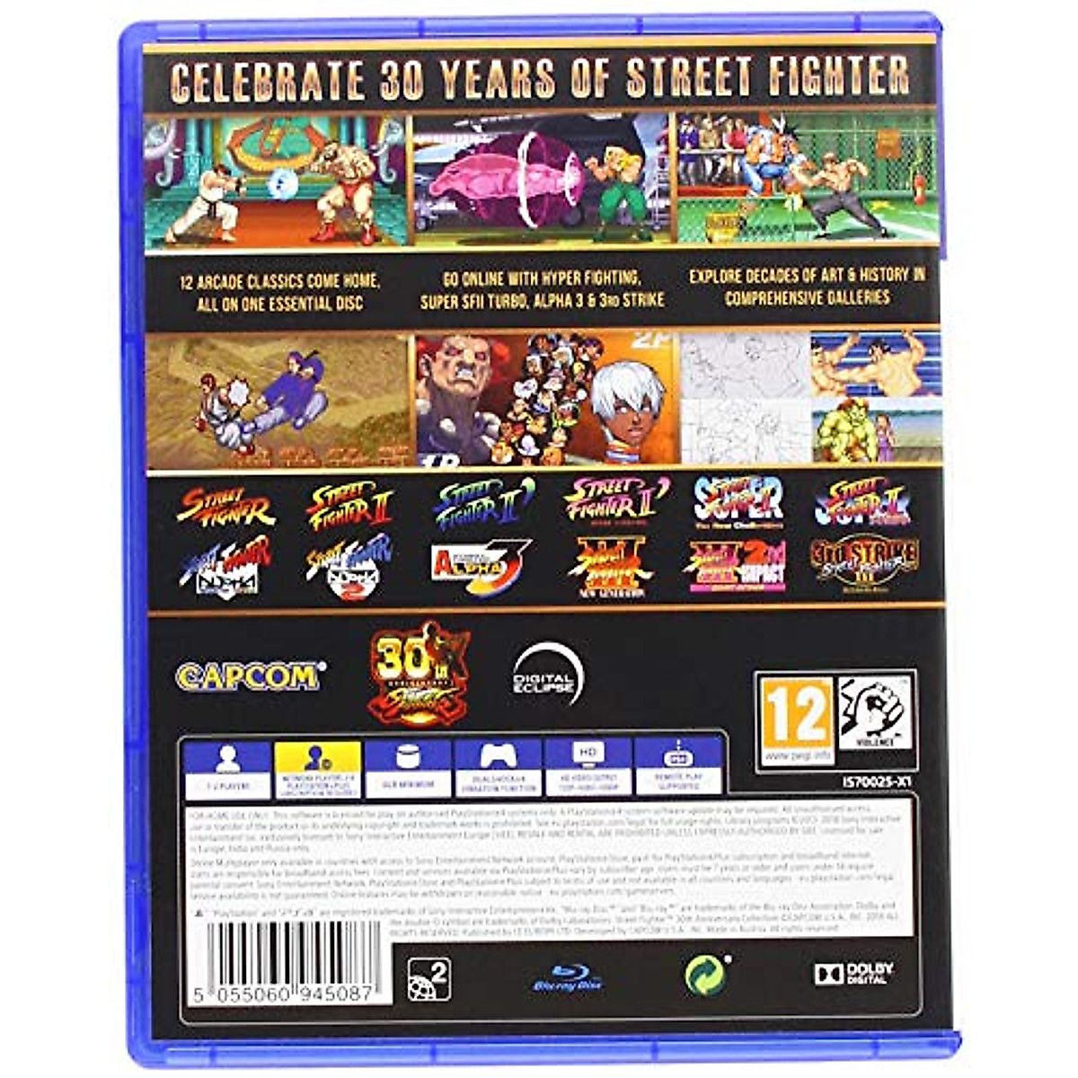 Street Fighter 30th Anniversary Collection (PS4)