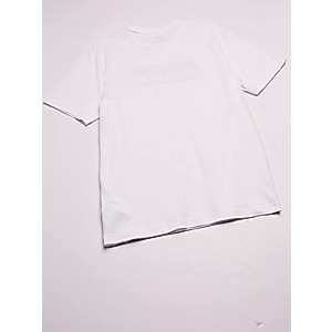 PUMA mens Core Camo Graphic Tee TShirt, Puma White, XSmall US