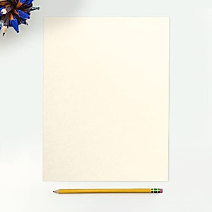 LUXPaper 8.5" x 11" Cardstock | Letter Size | Champagne Metallic | 105lb. Cover (192lb. Text) | 50 Qty