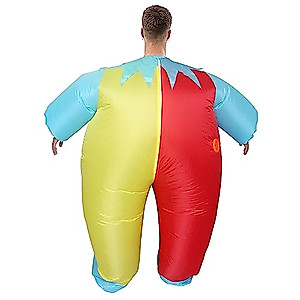 IRETG Inflatable Clown Costume for Adults