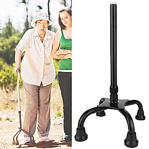 Folding Cane seat Lightweight Three-Legged Walking Stick Height Adjustable with Crutch Chair/Stool seat for Disabled Elderly Everything is fine