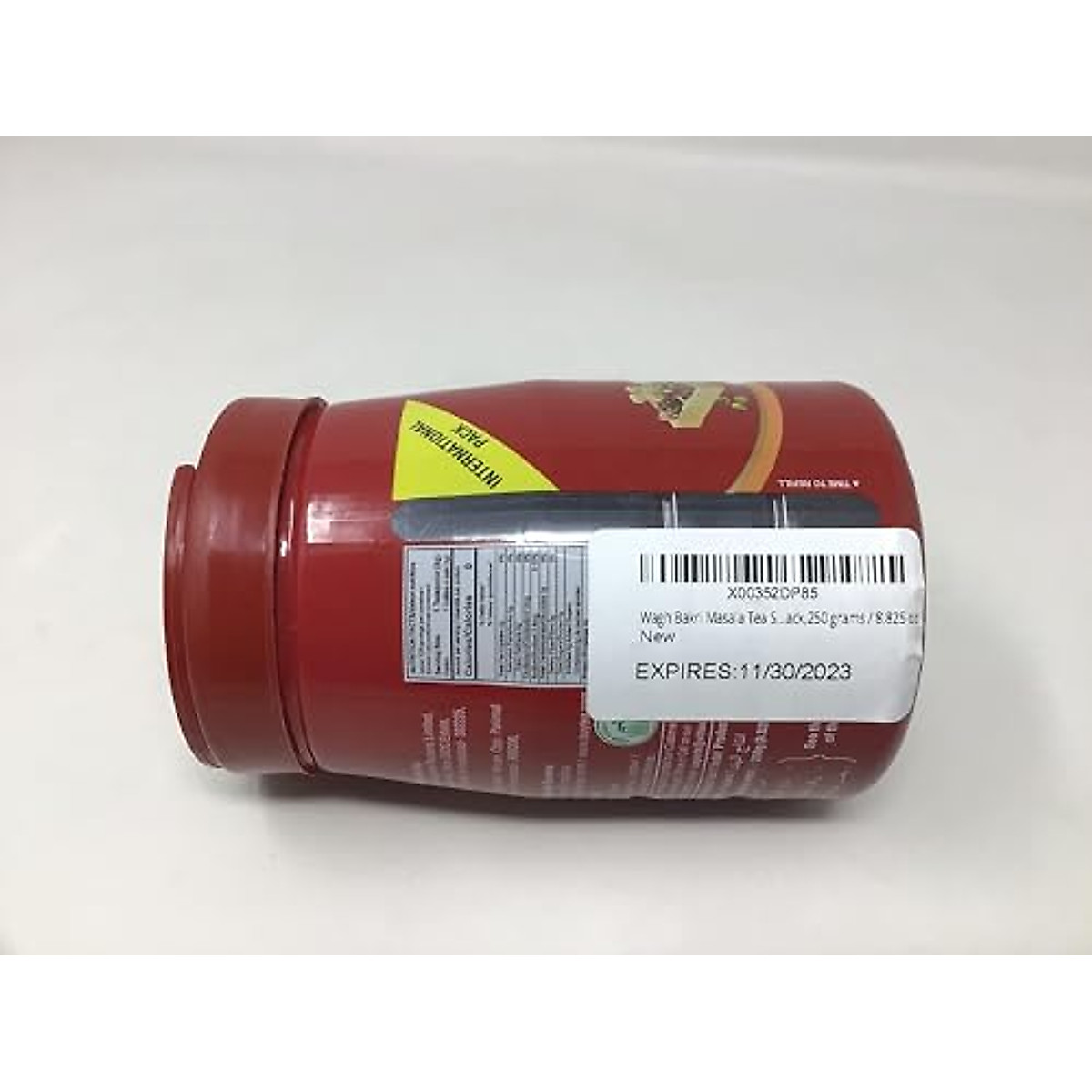 Wagh Bakri Masala Tea Spiced Tea Leaves in Export Pack,250 grams / 8.825 oz