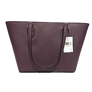 Kate Spade Laurel Way Small Dally Leather Tote Bag Mahogany Wine