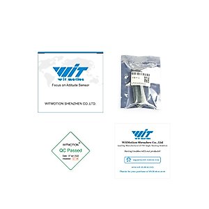 WitMotion USB-HID Wireless Bluetooth 2.0 Adapter, HID Tech, BT-02 Chip【CH340 Driver, Anti-Dust, Small-in-size, Plug & Play】Bluetooth Dongle for WITMOTION Bluetooth 2.0 Sensors (BWT61/BWT61CL/BWT901CL)