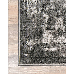 Unique Loom Sofia Collection Area Rug - Salle Garnier (3' 3" x 5' 3" Rectangle, Gray/ Ivory)