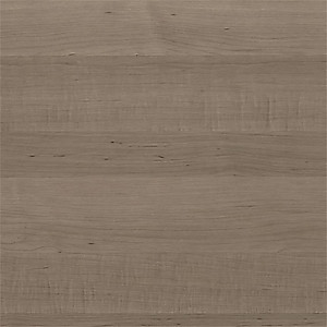 Bush Furniture Universal Small 2 Shelf Bookcase in Ash Gray - Set of 2, Matching Storage and Display Bookshelves for Home Office or Living Room Organization