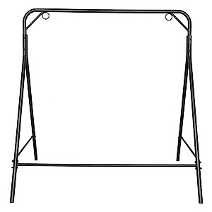 Outvita Metal Swing Stand, 550lbs Heavy Duty Steel A-Frame Stand Powder Coated Finish for Kids, Adults Outdoor Backyard Patio Porch