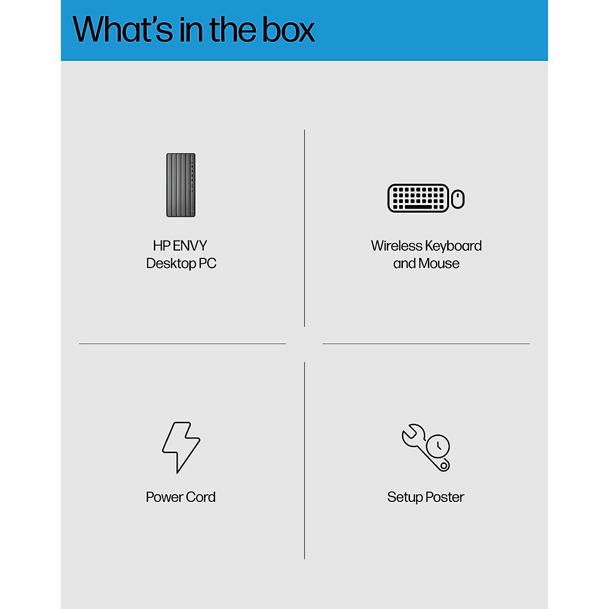 HP Envy Desktop, NVIDIA GeForce RTX 3050, 12th Gen Intel Core i7-12700, 16 GB SDRAM, 1 TB SSD, Windows 11 Home, Wi-Fi 6 & Bluetooth, Wireless Keyboard & Mouse, Pre-Built PC Tower (TE01-3050, 2022)