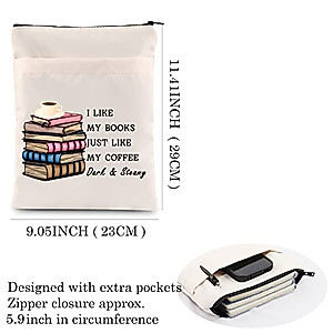 MAOFAED Dark Roman Book Sleeve Smut Lover Book Sack Bookish Book Protector Gifts for Reader (Dark Steamy booksl)