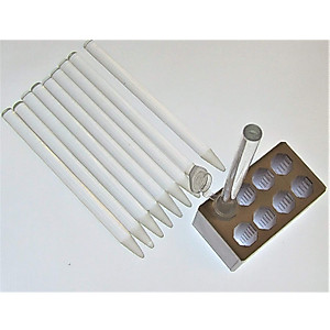 Glass Pestle for 1.5 Ml Microcentrifuge Tube, Tissue Grinder, Mini Homogenizer, Pack of 10