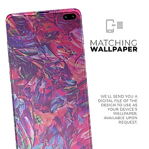 DesignSkinz Liquid Abstract Paint Remix V76 Protective Vinyl Decal Wrap Skin Cover Compatible with The Samsung Galaxy S20 (Screen Trim & Back Glass Skin)